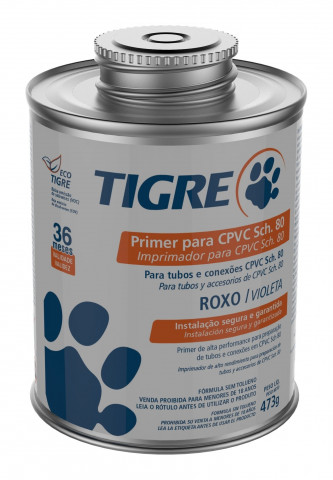 Primer para CPVC e PVC-U Industrial SCH.80 | Produtos | Tigre Brasil