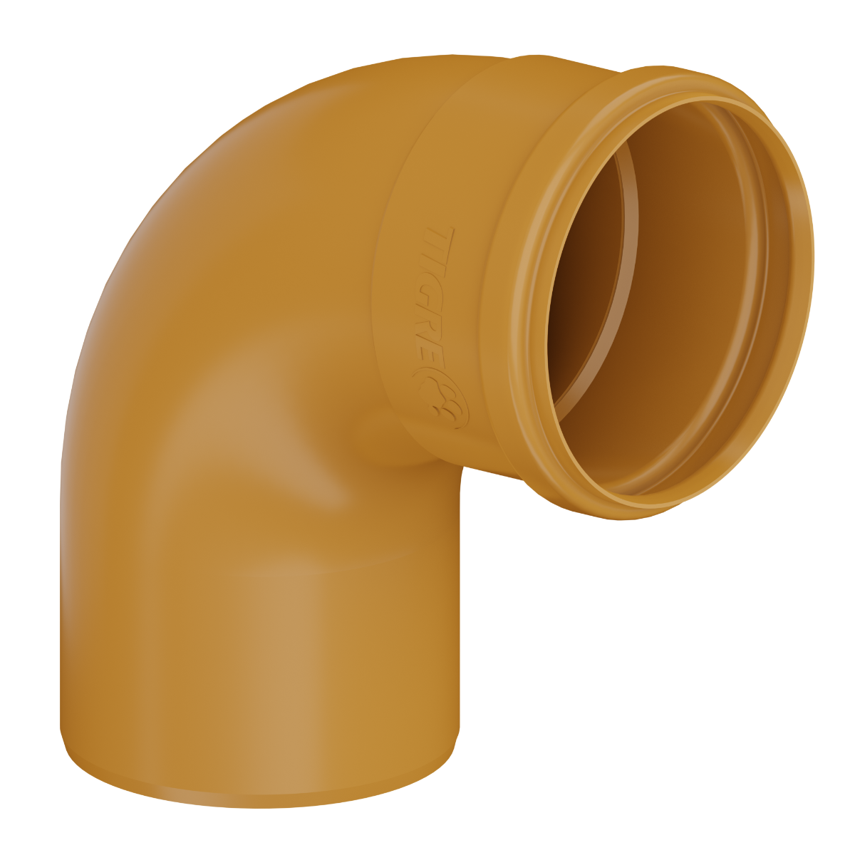 Curva 90º Coletor Esgoto PB Curta INJ | Produtos | Tigre Brasil