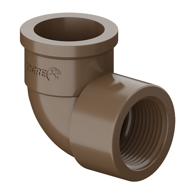 Joelho 90º Soldável com Rosca | Produtos | Tigre Brasil
