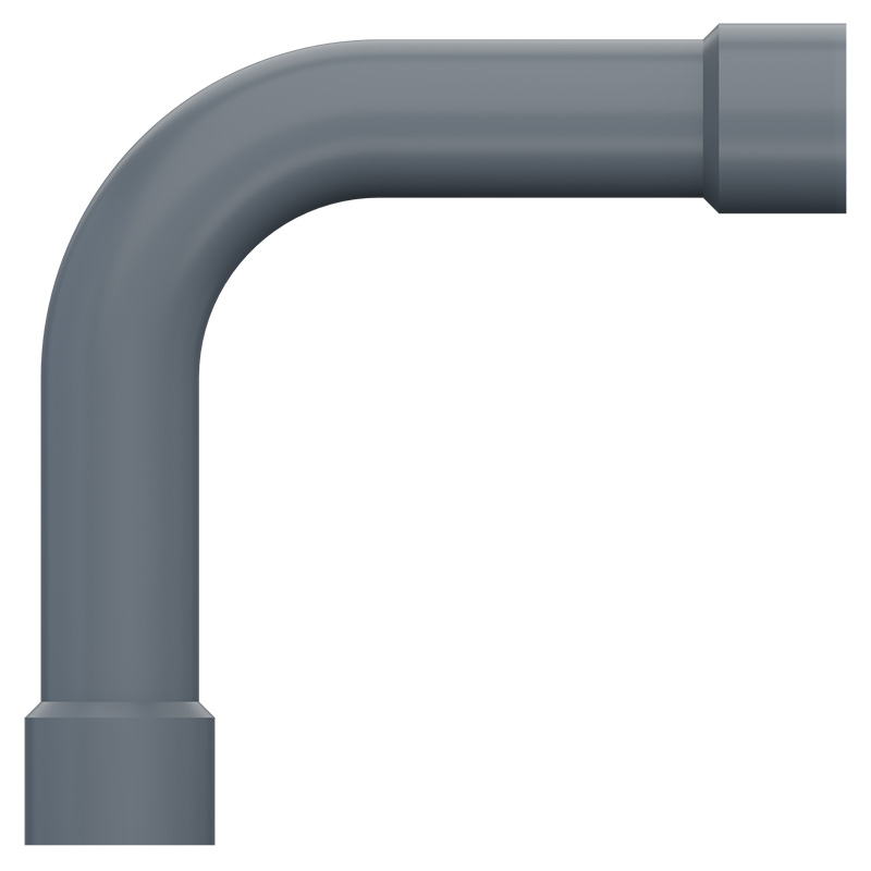 Curva 90º Eletroduto Condulete Top® | Produtos | Tigre Brasil