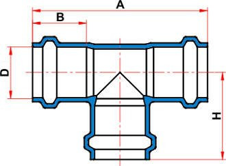 Tê PVC JE BBB PBA | Our Products | Tigre Brasil
